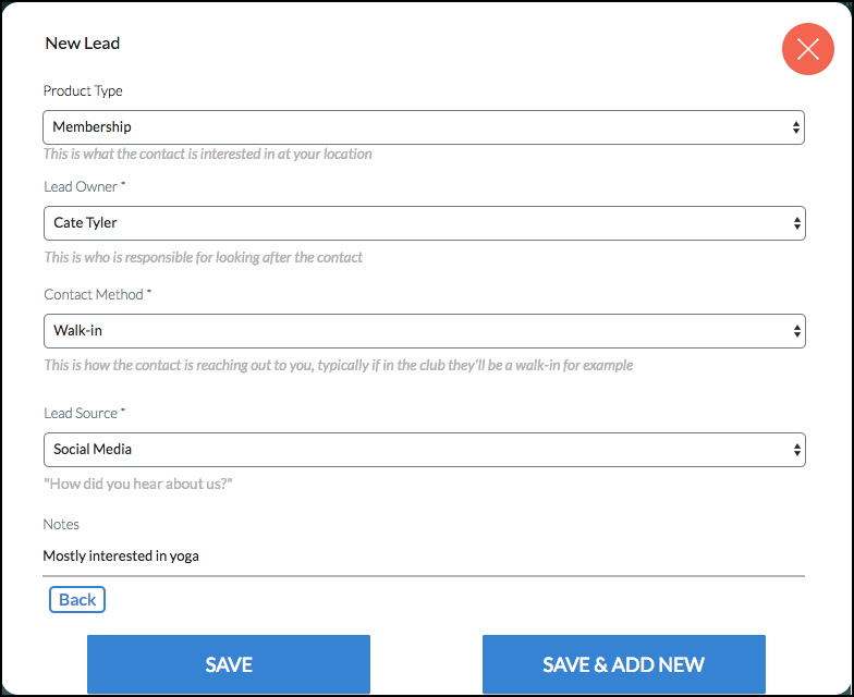Adding New Contacts – InTouch Help Center