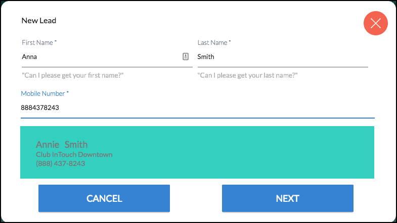 Adding New Contacts – InTouch Help Center
